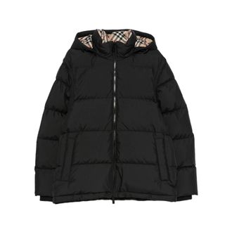 Burberry Bideford Daunenjacke - - Jackets - Herren - Schwarzk - XL
