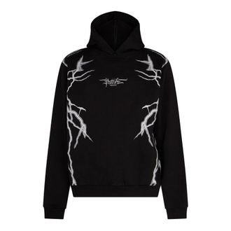 Phobia Archive Lightning Balaclava Hoodie - - Sweatshirts & Hoodies - Herren - Schwarzk - M