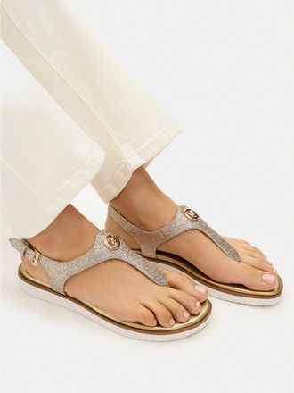 Michael Kors Sandalen MICHAEL Michael Kors Val 40R6VAFS1M Goldfarben