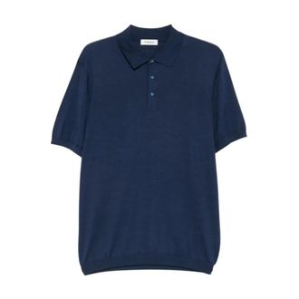 KANGRA Polo M-Manica Rasata Calata - - Tops - Herren - Blau - XL