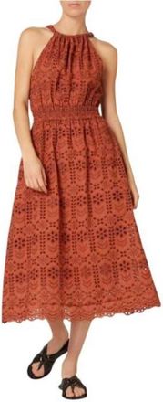 Paul Smith Femme, Robes, Brun, Taille: 36 FR Long Crochet Dress