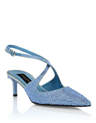 Philipp Plein Slingback Shoes Strass