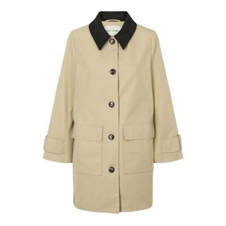 Rue de Femme RUE de Femme, Femme, Manteaux, Beige, Taille: 38 FR Manteau crois&eacute;
