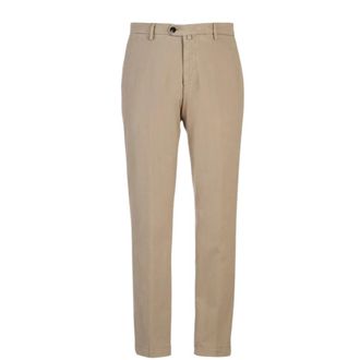 BRIGLIA 1949 Slim Fit Baumwollhose - - Trousers - Herren - Braun - 2XL