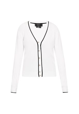 Faina Strickjacke Frauen cremefarben