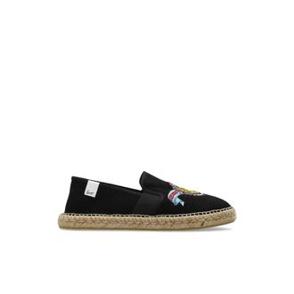 Kenzo Homme, Chaussures, Noir, Taille: 42 EU Espadrilles Logo