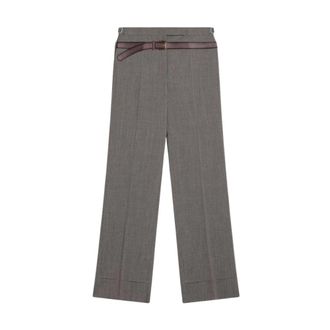 Prada Pantalone Baggy Loose - - Trousers - Damen - Grau - S