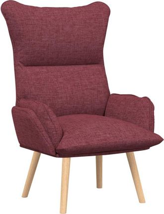 vidaXL Entspannungsstuhl Weinrot 69 x 74 x 93 cm Stoff Vidaxl