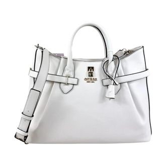 Guess Femme, Sacs, Blanc, Taille: ONE Size Yesba Girlfriend Satchel