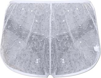 adidas Femme, Shorts, Blanc, Taille: 36 FR Shorts avec slip int&eacute;gr&eacute;