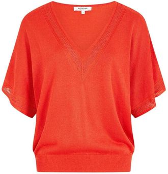 Morgan Damen 241-mchris Pullover, Bluguine M, Small