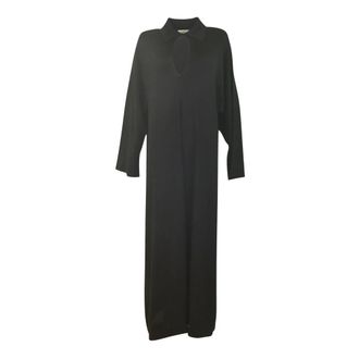 Malo Knitted Kleider - - Dresses - Damen - Schwarzk - M