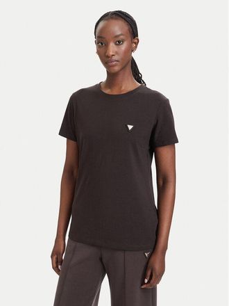 Guess T-Shirt V4YI09 J1314 Dunkelbraun Regular Fit