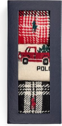 Polo Ralph Lauren Herren - Str&uuml;mpfe & Socken TRCK SHRTNG-GIFT BOX SET