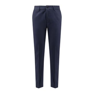 HUGO BOSS Homme, Pantalons, Bleu, Taille: 2XL Pantalon en coton et soie