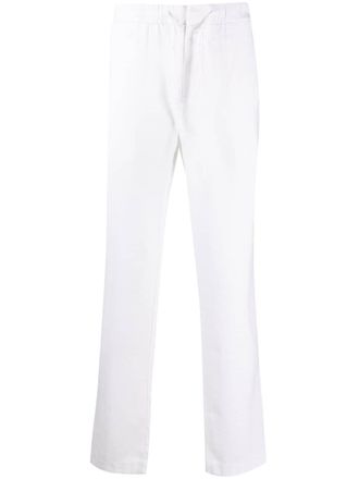 Frescobol Carioca pantalon droit à lien de resserrage - Blanc