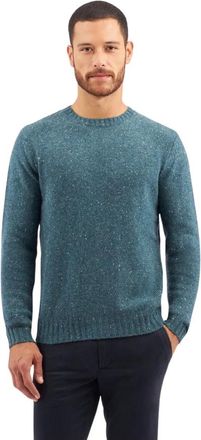 Brooks Brothers Homme, Pulls, Bleu, Taille: XL Pull ras du cou mouchet&eacute;