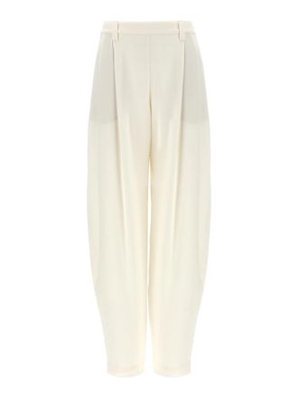 Brunello Cucinelli Pantalons D&eacute;contract&eacute;s - Blanc