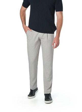 Bugatti Herren Bundfaltenhose beige Jersey