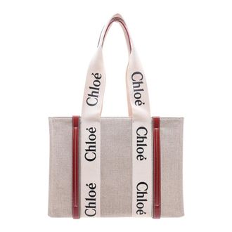 Chlo&eacute; Femme, Sacs, Brun, Taille: ONE Size Woody Tote Bag