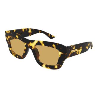 Bottega Veneta Oversized Squared Sonnenbrille - - Accessories - Damen - Braun - ONE SIZE