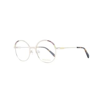 Pucci Goldene Runde Optische Gestelle mit Markenetui - - Accessories - Damen - Gelb - ONE SIZE