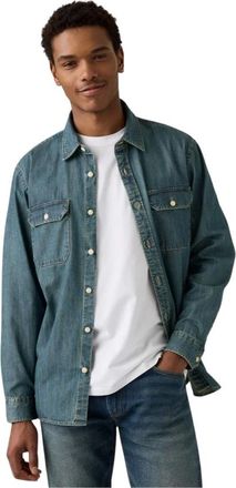 Levi's Homme, Chemises, Bleu, Taille: L Jackson Worker Overshirt