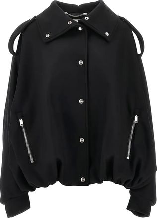 Halfboy veste bomber à boutonnière - Noir