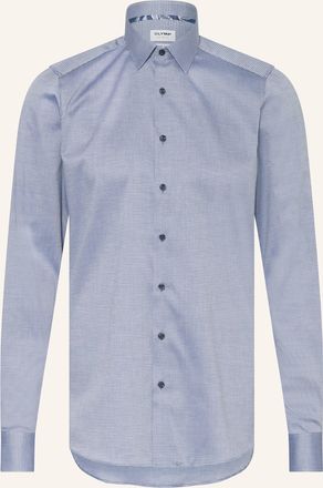 Olymp Hemd Level Five Body Fit Mit Extralangem Arm blau