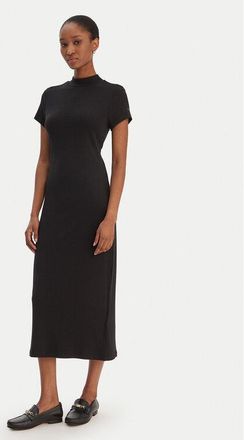 Tommy Hilfiger Kleid f&uuml;r den Alltag WW0WW47860 Schwarz Slim Fit