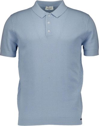 Gentiluomo Homme, Tops, Bleu, Taille: 2XL Polo 3 Buttons SS