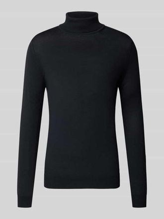 Christian Berg Wollpullover mit Rollkragen