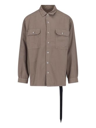 Rick Owens Button-Up Shirt Jumbo