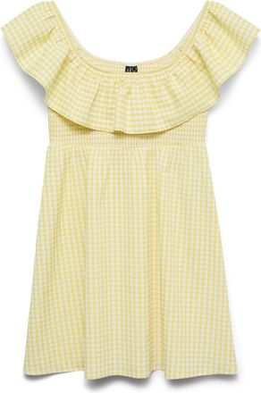 Vero Moda Vmcheck O/S Mini Dress Exp