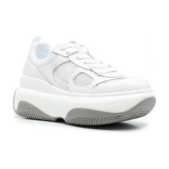Liu Jo June 14 Wei&szlig;e Sneakers - - Shoes - Damen - Wei&szlig; - 41 EU