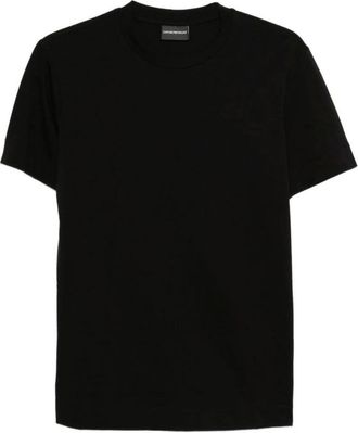 Emporio Armani Homme, Tops, Noir, Taille: XL T-shirt &agrave; col rond