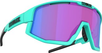 Bliz Fusion Nordic Light Sportbrille, matt turquoise-blue multi