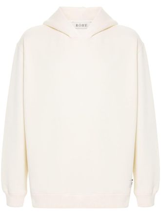 Róhe Hoodie mit Logo-Detail - Gelb