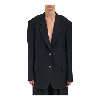 Uma Wang Muw6056Uw900 Blazer - - Jackets - Damen - Schwarzk - S
