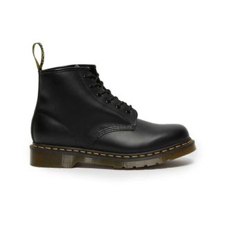 Dr. Martens Schn&uuml;rstiefeletten aus Leder - - Shoes - Herren - Schwarzk - 44 EU