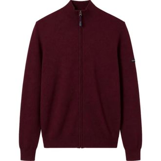 Saint James Creggan Cardigan - - Knitwear - Herren - Rot - L