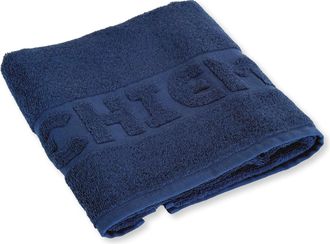Chiemsee Uni-Handtuch 2er Set, Farbe Marine, Gr&ouml;&szlig;e 50x100 cm