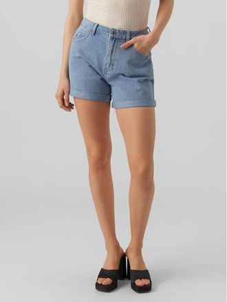 Vero Moda Jeansshorts Zuri 10279493 Blau Regular Fit