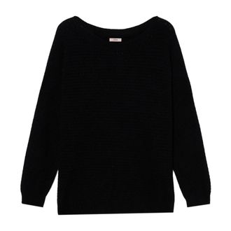 Oltre Damen, Strickwaren, Schwarzk, L/XLGr&ouml;&szlig;e