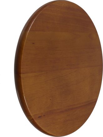 DOITOOL Runde Hocker Sitzfl&auml;che Ersatz aus Robustem Gummibaumholz mit Polierter Oberfl&auml;che und Abgerundeten Kanten Langlebig f&uuml;r Barhocker Esszimmer B&uuml;rost&uuml;hl