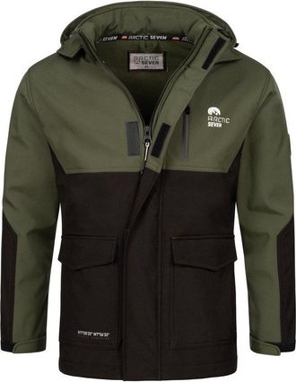 Arctic Seven Softshelljacke ASRenaldoo sportliche Funktionsjacke