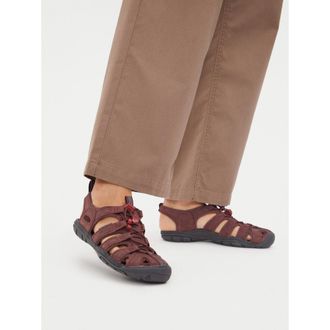 Keen Sandalen Keen Clearwater Cnx Lleather 1025088 Dunkelrot