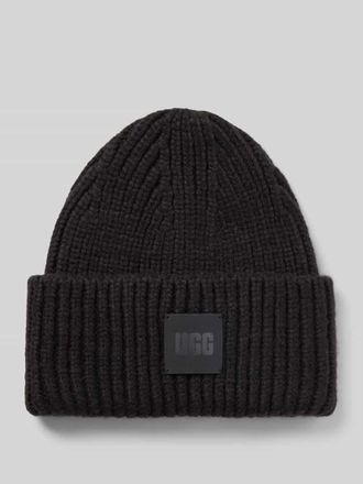 UGG M&uuml;tze mit Logo-Patch