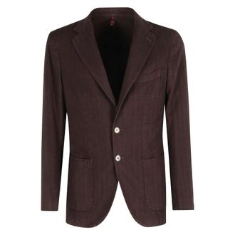 Santaniello Resca Tinto Filo Touch Soft Jacket - - Jackets - Herren - Rot - L