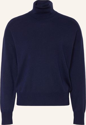Windsor Windsor. Rollkragenpullover Aus Merinowolle blau